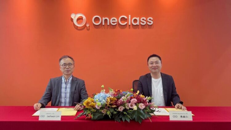OneClass萬通教育與韓國Ubion簽署MOU 強強聯手探索開創新世代教育科技 | 蕃新聞